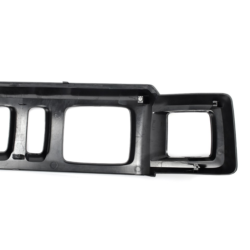 Factory Style Matte Black Front Bumper Upper Grille For Hummer H3 H3T ...