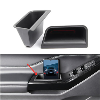 2pcs Front Door Storage Box Holder Car Accessories For Ford Explorer ...
