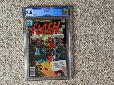 Flash #275 1979 CGC 3.5 Death of Iris Allen Cary Bates classic Giordano ...