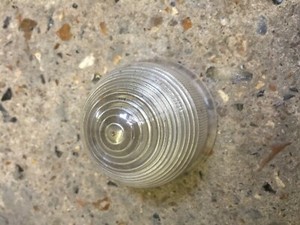 Classic Mini Cooper Austin Rover clear front indicator lens lenses | eBay