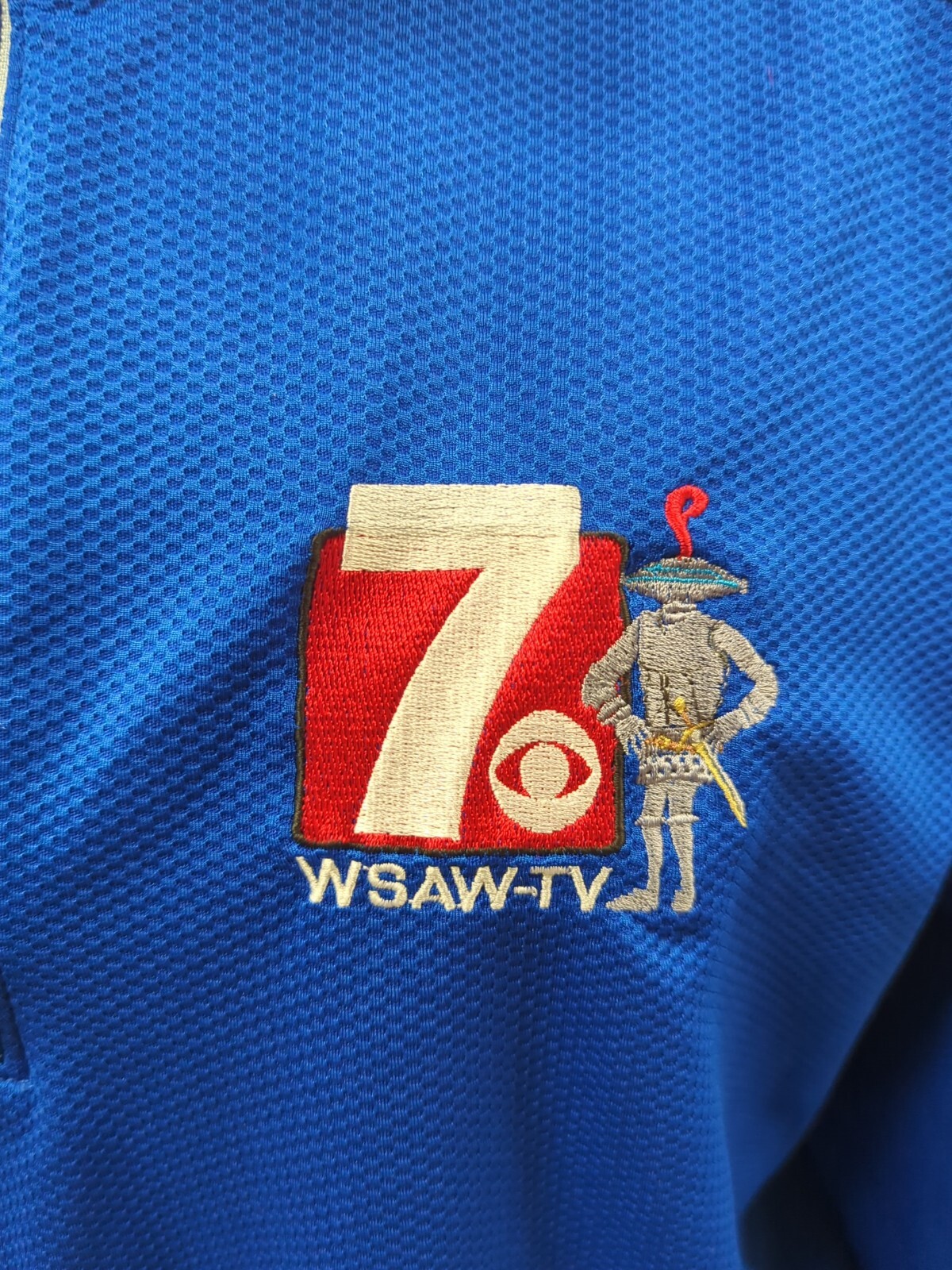 WSAW-TV 7 WZAW Fox Wisconsin 1/4 Zip Jacket L | eBay