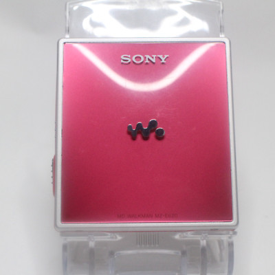 Sony MD Walkman MZ-E620 Red Portable Minidisc Player Junk unit only | eBay