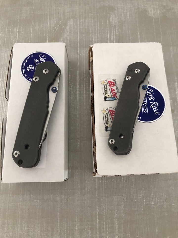 Chris Reeve Regular Sebenza - Large And Small - LEFT HAND KNIFE - S30V ...