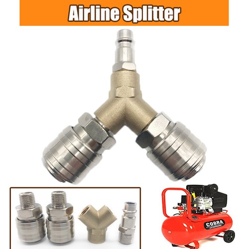 New Airline Y Piece 3 Way EURO Quick Release Fittings for Compressor ...