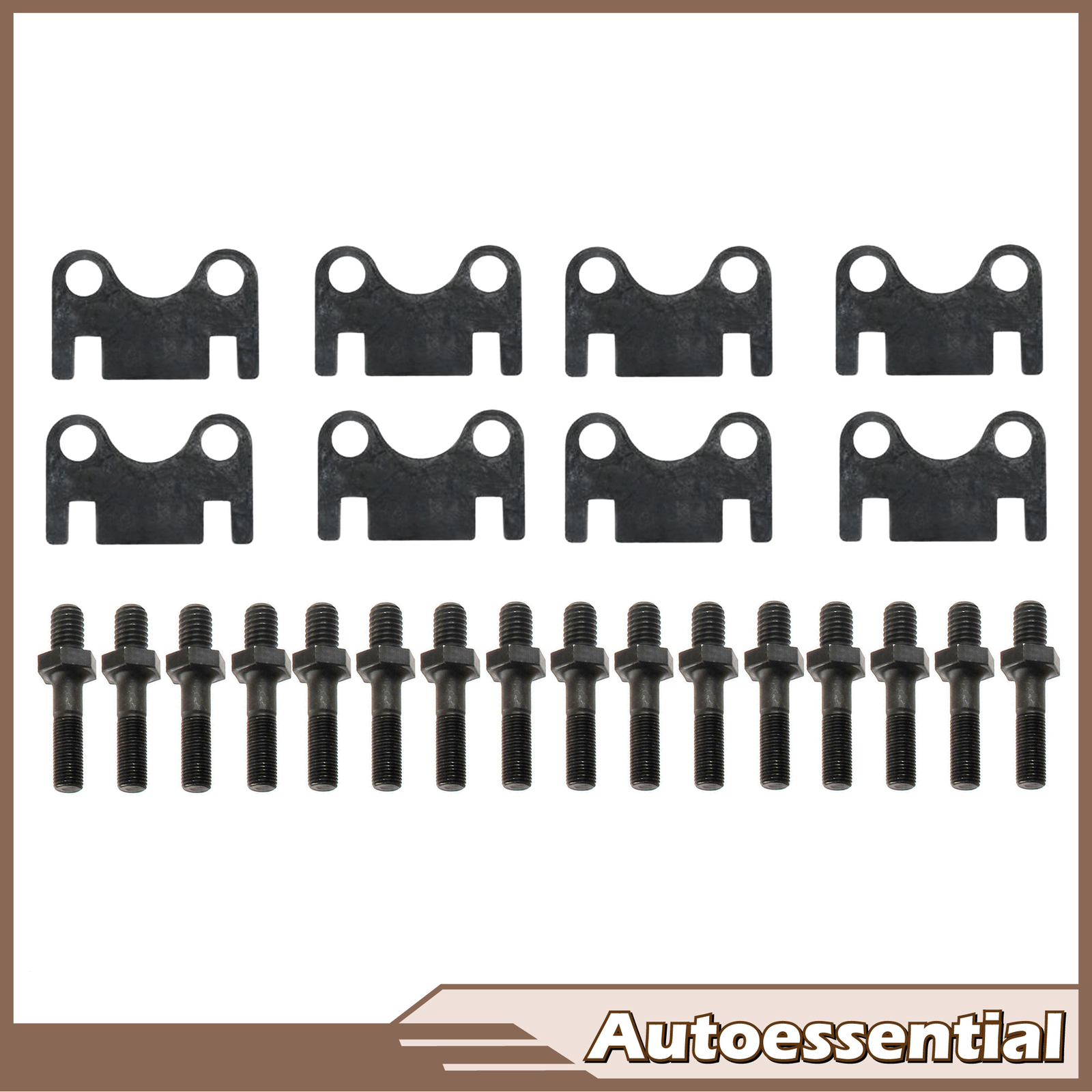 SBC Small Block Chevy Push Rod Guide Plates And 3/8 Rocker Arm Studs ...