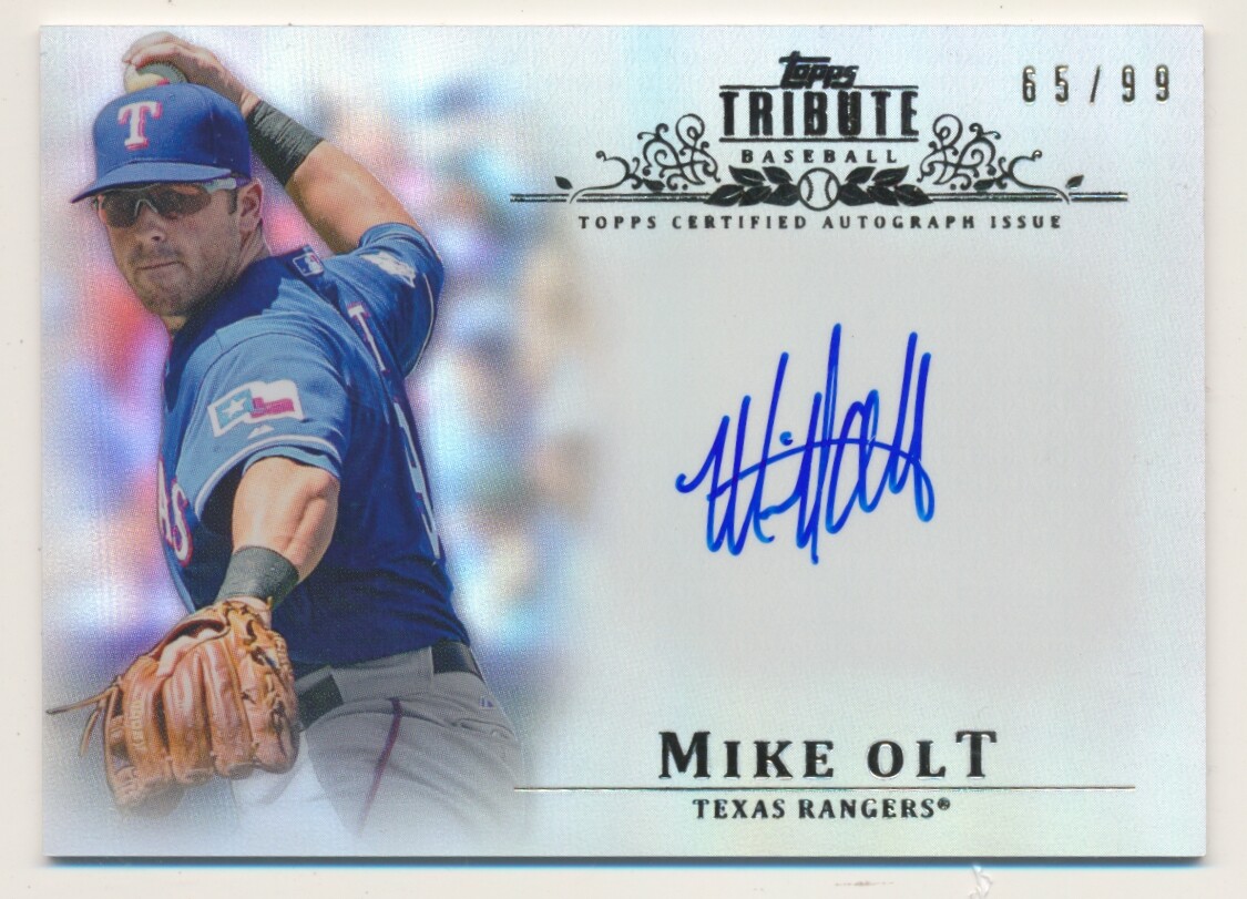 2013 Topps Tribute Autographs #MO2 Mike Olt /99 | eBay