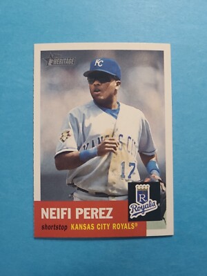NEIFI PEREZ 2002 TOPPS HERITAGE BASEBALL CARD # 49 G9963 | eBay