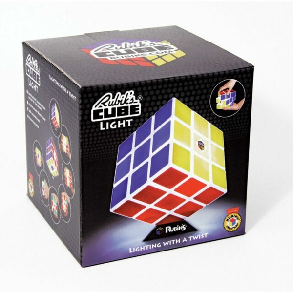 Rubik's Cube Light Desktop Retro Classic Game Rechargeable USB Night ...