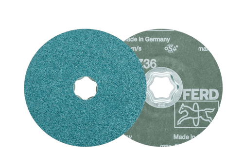 PFERD 4-1/2" 36 Grit Zirconia Fibre Discs 40131 COMBICLICK (25-Pack) | eBay