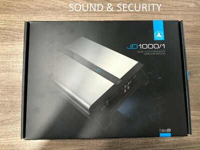 JL AUDIO JD1000/1 1000W RMS JD Series Monoblock Class D Subwoofer ...