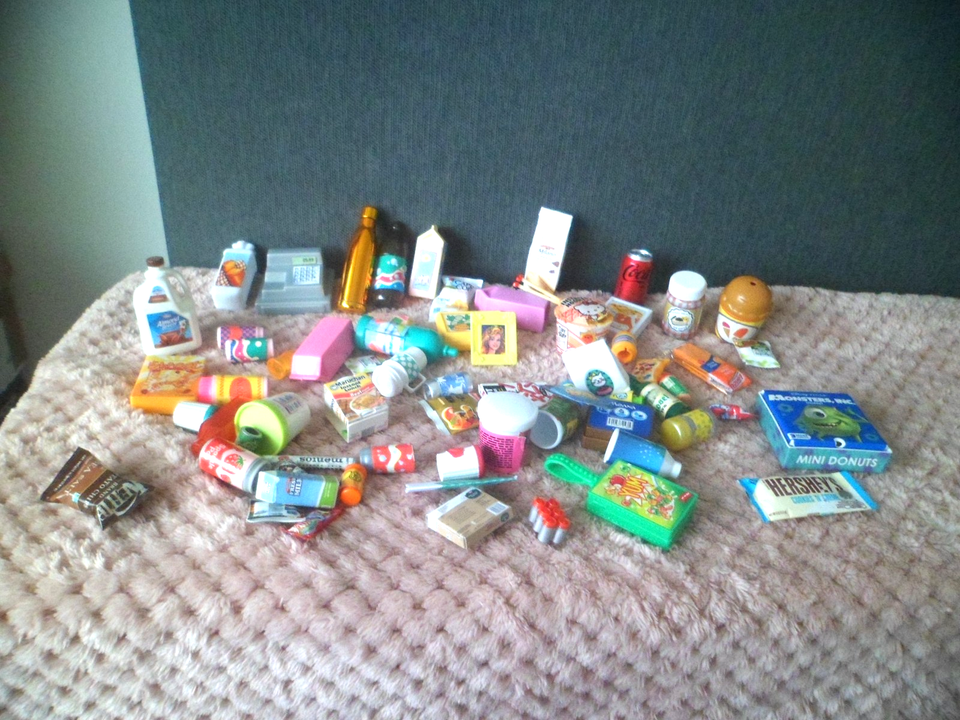 BUNDLE BARBIE DOLLS MINI SUPERMARKET SHOPPING ACC,S MIXED LOT EX | eBay UK