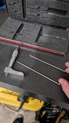 Starrett Depth Mic Set Half Base | eBay