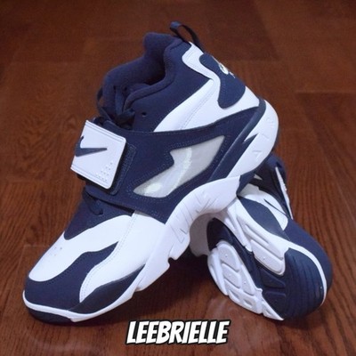 Nike Air Diamond Turf White Navy Blue Deion Sanders Dallas Cowboys ...