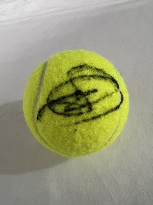Novak Djokovic Hand Signed Autographed Tennis Ball with COA | eBay