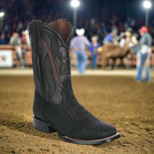 4L01TC - Cuadra oxford cowboy rodeo bull neck leather boots for men | eBay