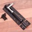 SLIDE BOLT CATCH Heavy Duty Short 4" Black Tower Garden Shed Gate Latch ...