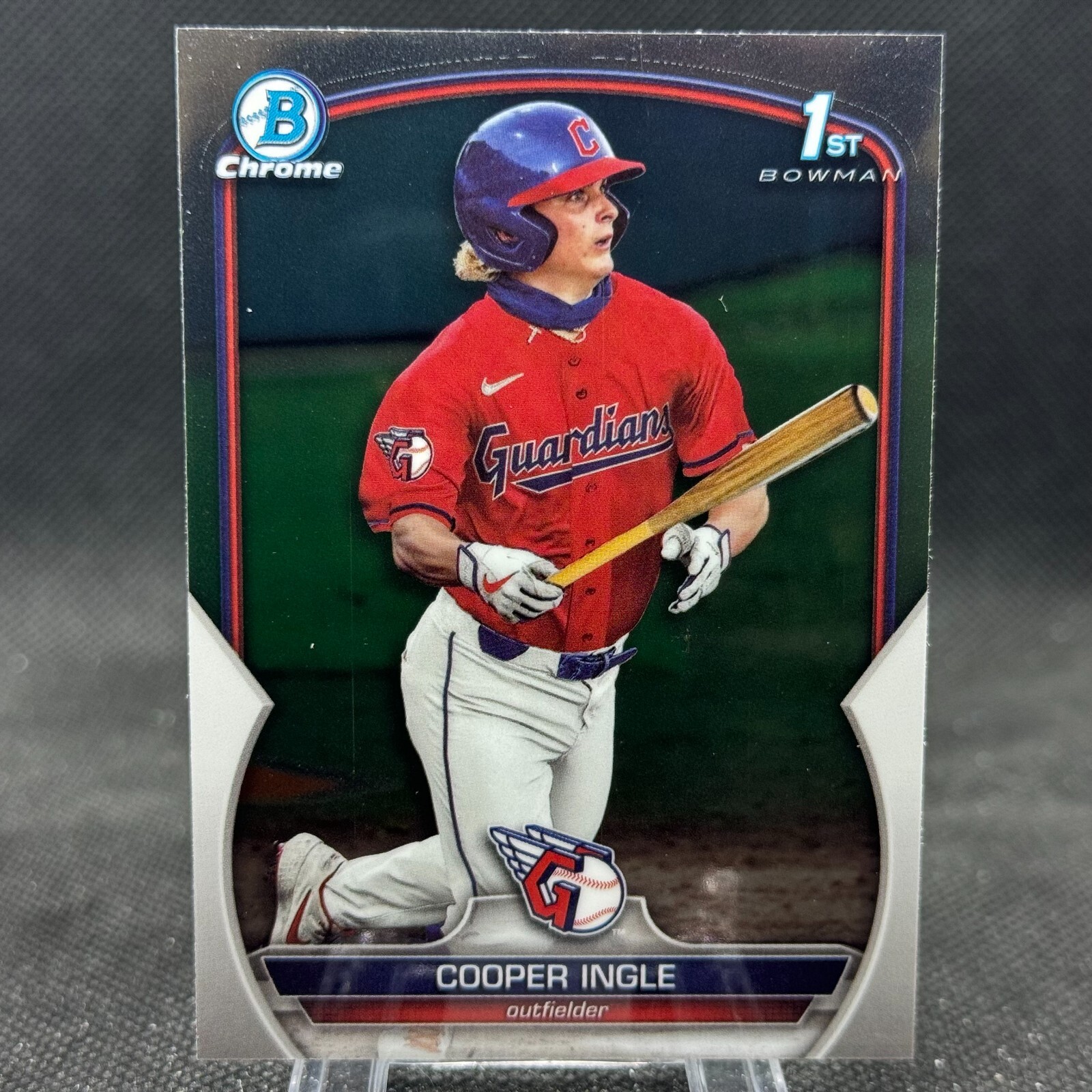 Cooper Ingle 2023 Bowman Draft 1st Chrome Base Cleveland Guardians #BDC ...