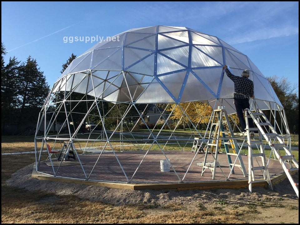Geodesic Dome 38ft._5V frequency Frame Only + FREE SHIPPING! | eBay