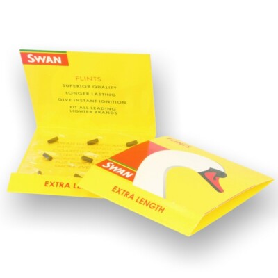 GENUINE Swan Lighter Flints Universal For All Lighters Type Clipper ...