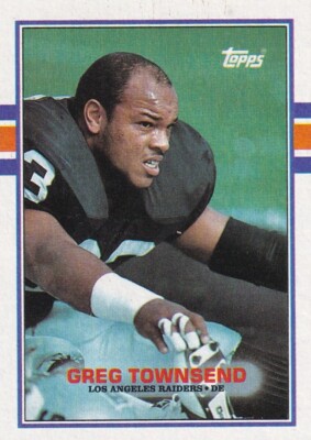 1989 Topps #274 - Greg Townsend - Los Angeles Raiders NM/MT | eBay