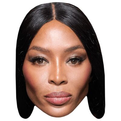 Naomi Campbell (Pout) Celebrity Mask, Flat Card Face, Fancy Dress Mask ...