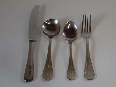 elmira college stainless steel flatware corby hall portugal 4 pieces | eBay