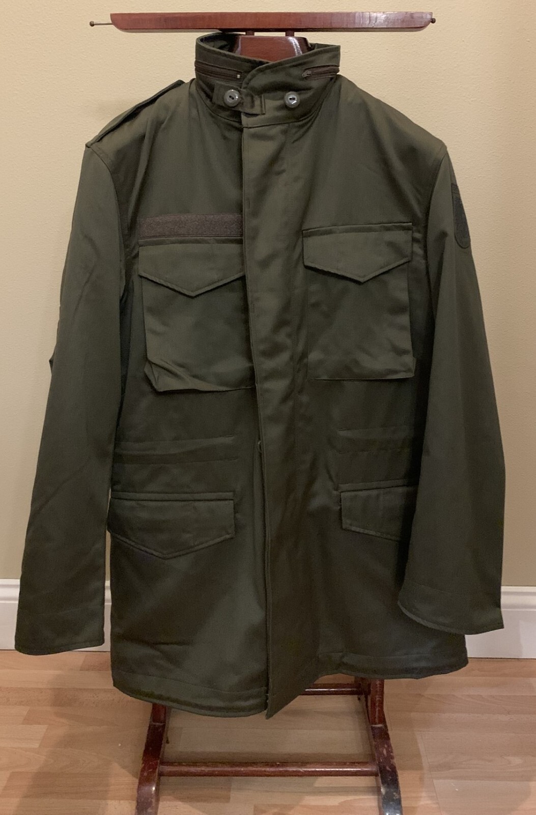 Austrian M65 parka unissued surplus jacket coat size 96-100 / III-IV US Medium