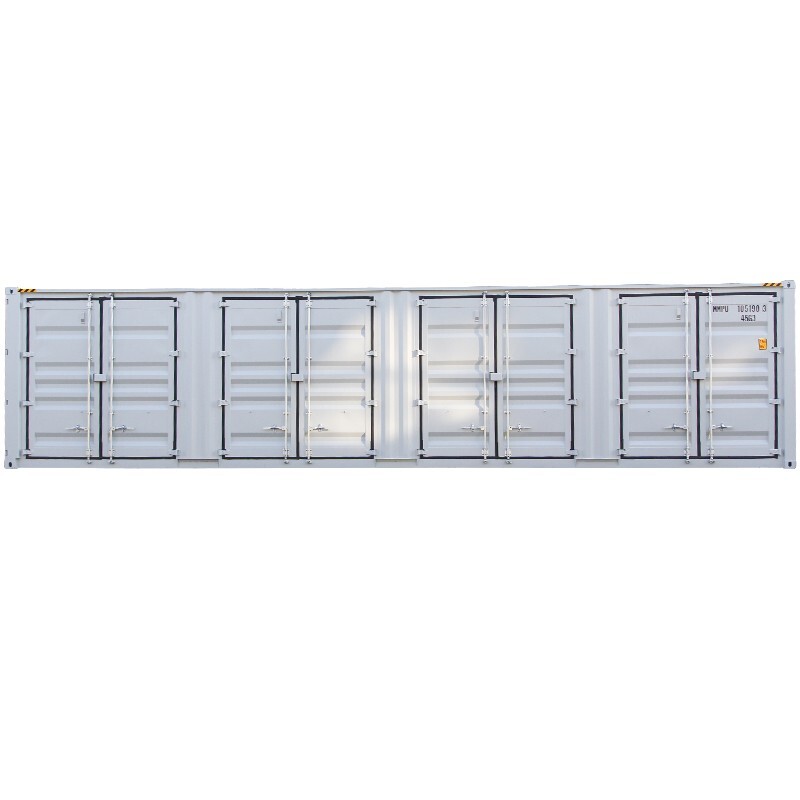 40ft High Cube Side Open Storage Shipping Container w/4 Side Doors | eBay