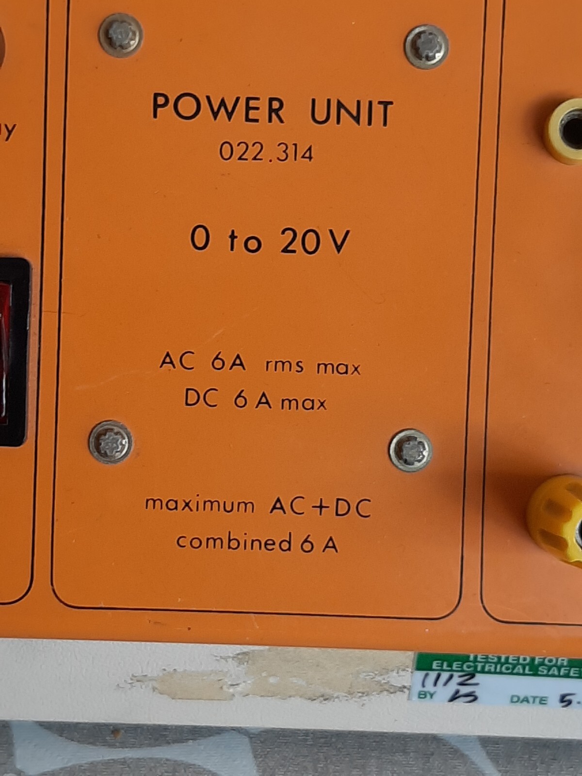 Unilab power test unit, power educational training unit, power supply ...