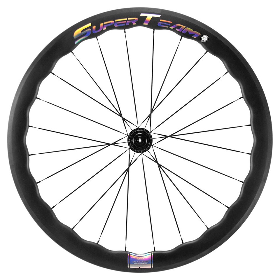 UCI Approved 700C 50mm Tubeless Clincher Carbon Wheelset Road Bike ...