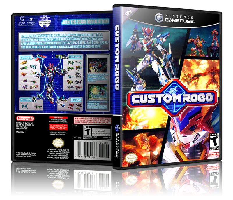 Replacement GameCube Covers W/ EU STYLE Cases Titles #-L !!NO GAMES ...