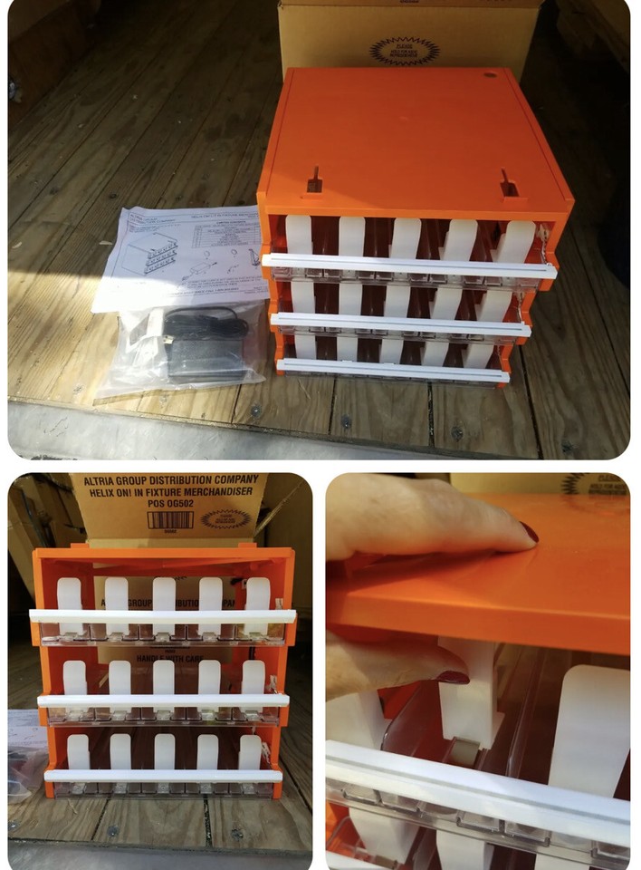 Helix On! In Fixture Merchandiser POS 0G502 Altria Group | eBay