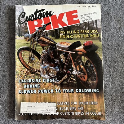 Custom Bike Magazine July 1976 | eBay