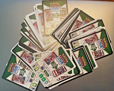 Pokemon Codes TCG Online Code Cards Unused Select Your Set **Emailed ...