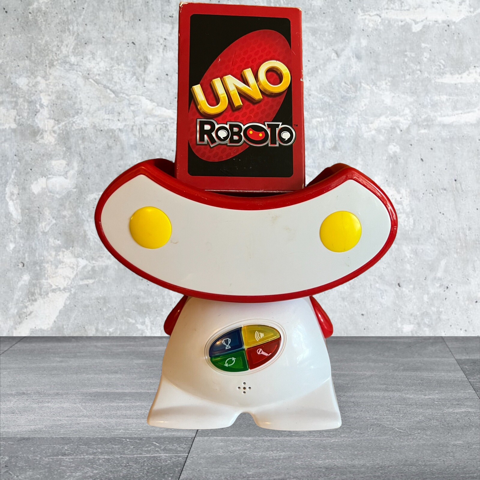 UNO Roboto by Mattel with Cards & Robot 2010 Works Great