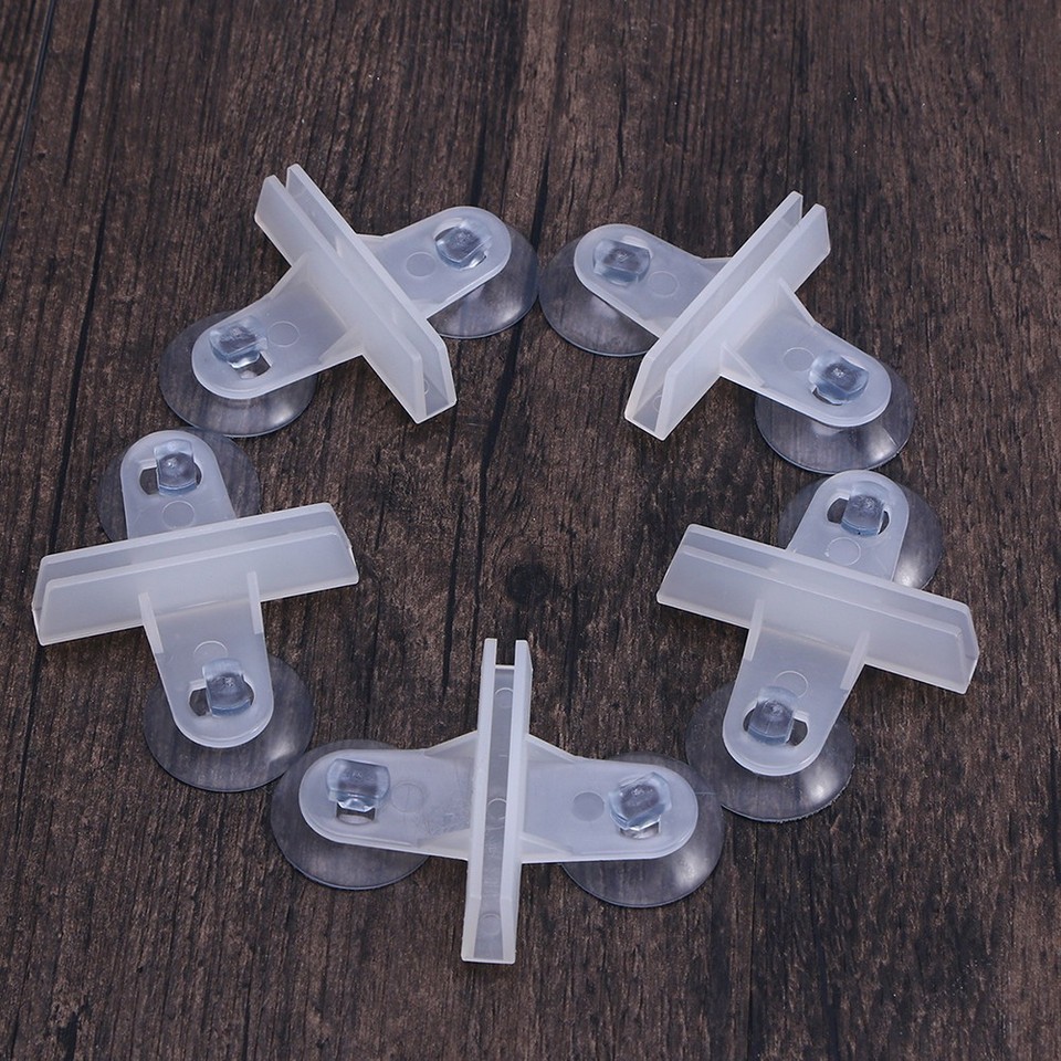 2 PCS Suction Clips Aquarium Partition Fish Tank Plate Segregation ...