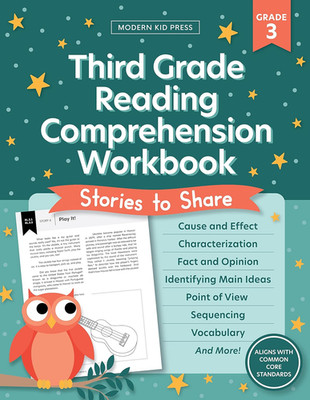 The 3rd Grade Reading Comprehension Workbook for Kids: Fun and Engaging ...