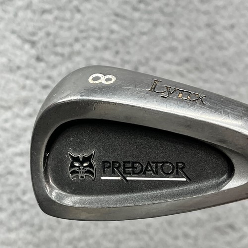 Lynx Predator 8 Iron Golf Club System 3400 Graphite Shaft Regular Flex ...