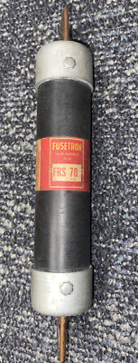 COOPER BUSSMANN FUSETRON DUAL ELEMENT FUSE FRS 70, 70 AMP, CLASS K9 ...