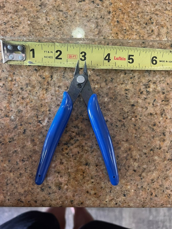 Mini Side Cutting Nippers Wire Cutter Snips Shears Diagonal Pliers Tool ...