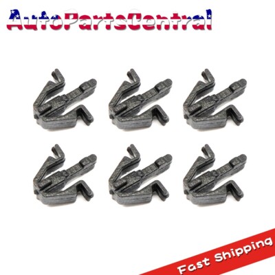 New Set of 6 Grille Clips Black Fits Isuzu NPR NPR-HD NQR NRR 2008-2020 ...