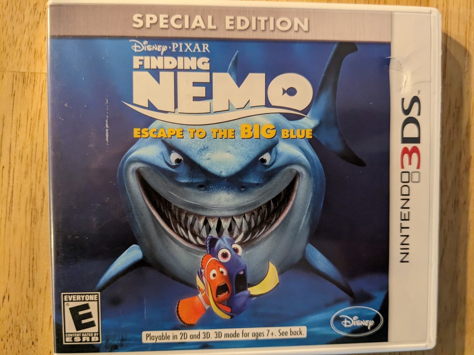 Finding Nemo: Escape To The Big Blue Special Edition For Nintendo DS ...