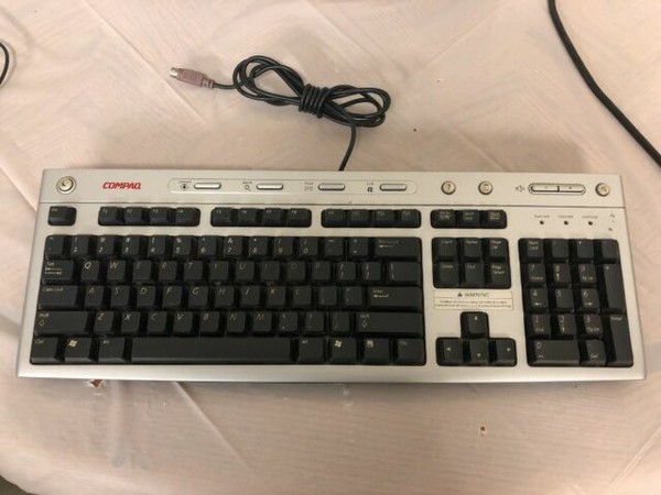 HP Compaq Ps/2 Multimedia Rt7h00 Keyboard 5187-5023 for sale online | eBay
