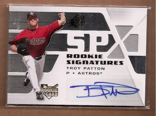 2008 SPx Silver Autograph #119 Troy Patton AU - NM-MT | eBay