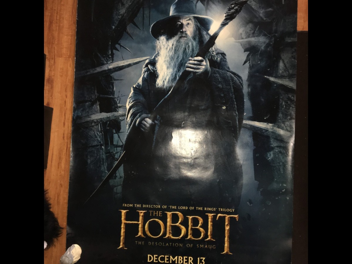 Gandalf The Hobbit Poster The Hobbit Lotr Sword And Staff Gandalf The