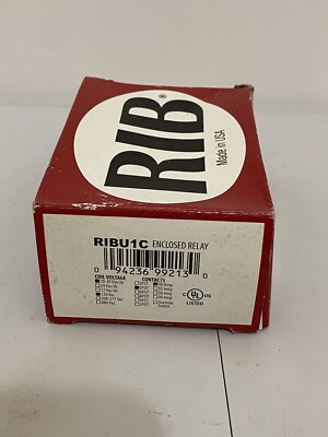 RIB R1BU1C LED ON RELAY ACTIVATED SIGNALING DEVICE 120v AC 10-30v AC DC ...