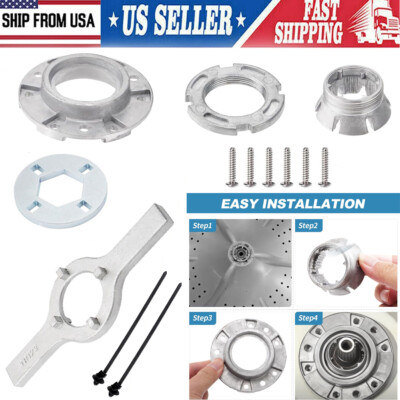 W10324651 Washer Drive Hub+ TB123A Washer Spanner Wrench for Whirlpool ...