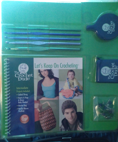 Boye-The Crochet Dude-Let's Keep On Crocheting Kit #3371002001 Sealed ...