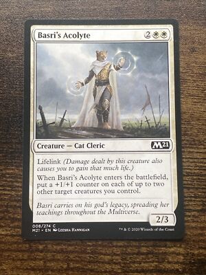 Basri's Acolyte 008/274 M21 Core Set 2021 MTG Magic The Gathering L9917 ...