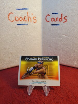 2021 Goodwin Champions Sarah Pavan #98 Beach Volleyball | eBay